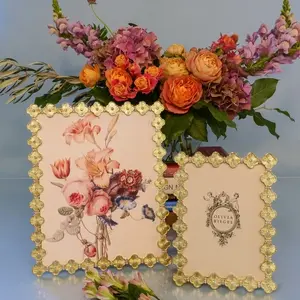 OLIVIA RIEGEL Clover Picture Frame, 5 X 7 - Gold
