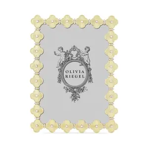 OLIVIA RIEGEL Clover Picture Frame, 5 X 7 - Gold