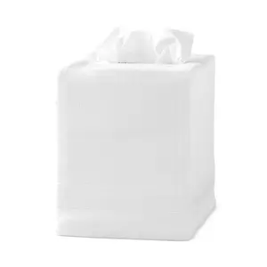 MATOUK Lowell Tissue Box Cover - White
