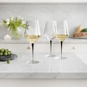 ORREFORS Metropol White Wine Glass, Set Of 2