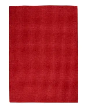 Calvin Klein Ck830 Las Vegas Area Rug, 8'6 X 11'6 - Red