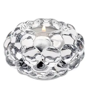 ORREFORS Raspberry Small Votive - Clear