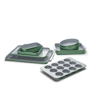 CARAWAY 11-piece Mega Nonstick Baking Set Sage