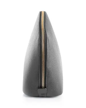 ROYCE NEW YORK Leather Cosmetic Case - Black