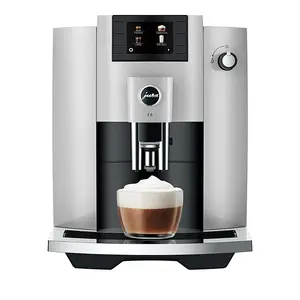 JURA E6 Automatic Coffee Machine - Platinum