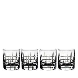 ORREFORS Street Old Fashioned Glass, Set Of 4