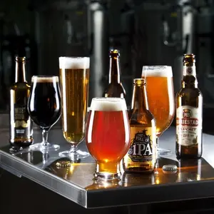 ORREFORS Beer Collection Pilsner Glass, Set Of 4