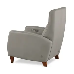 AMERICAN LEATHER Eva Comfort Recliner - Dolce Pewter