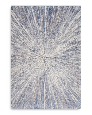 NOURISON HOME Silky Textures Sly05 Area Rug, 3'11 X 5'11 - Blue/gray