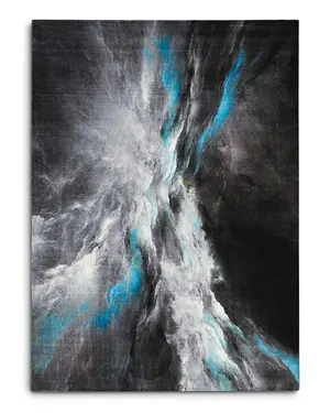 NOURISON HOME Le Reve Ler06 Area Rug, 5'3 X 7'3 - Charcoal/multi