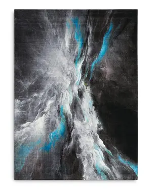 NOURISON HOME Le Reve Ler06 Area Rug, 4' X 6 - Charcoal/multi