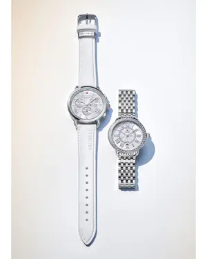 Michele Serein Mid Diamond Watch 37mm