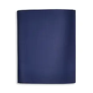 HUDSON PARK COLLECTION 500tc Sateen Wrinkle-resistant Twin Fitted Sheet - Exclusive Marine