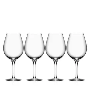 ORREFORS More Wine Xl Glass, Set Of 4 - Clear