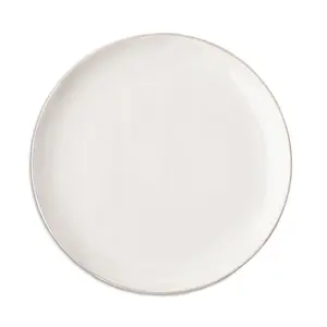 JULISKA Puro Coupe Dessert Salad Plate - Whitewash