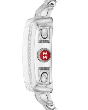 Michele Deco Chronograph Watch - Silver