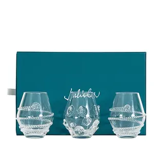 JULISKA Florence & Amalia Mini Vases, Set Of 3 - Clear