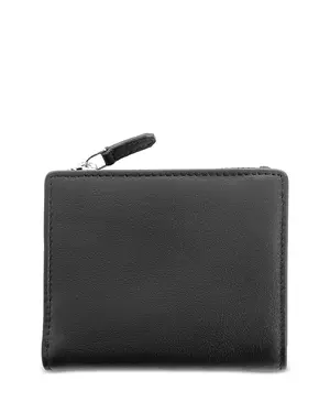 ROYCE NEW YORK Rfid Blocking Leather Wallet - Black/navy Blue