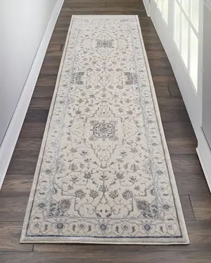 NOURISON HOME Silky Textures Sly08 Runner Area Rug, 2'2 X 7'6