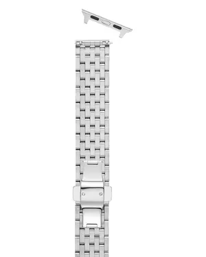 Michele Stainless Steel Bracelet Band For Apple Watch - Chrome