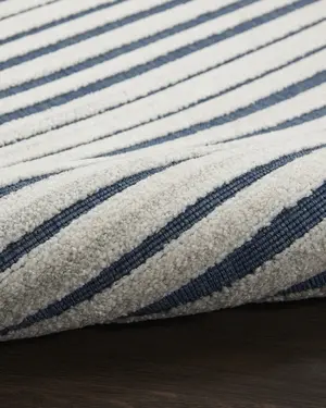 NOURISON HOME Key Largo Klg01 Area Rug, 4' X 6 - Blue