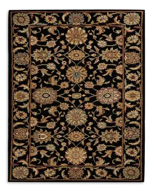 NOURISON HOME Living Treasures Li05 Area Rug, 2'6 X 4'3 - Black