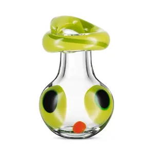 KOSTA BODA What's Up?/nothing Much Glass Sculpture