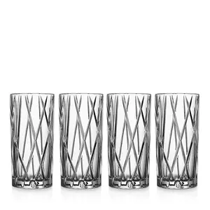 ORREFORS City Highball Glass, Set Of 4 - Clear