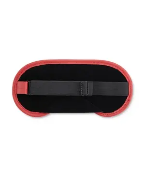 ROYCE NEW YORK Leather Sleep Mask - Red