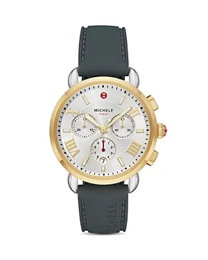 Michele Michele Sport Sail Chronograph, 38mm Gold/black