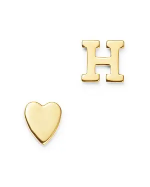ZOE LEV 14k Yellow Gold Stud Earrings - H/gold