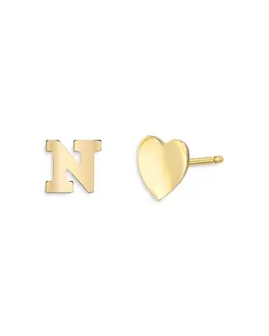 ZOE LEV 14k Yellow Gold Stud Earrings - N/gold