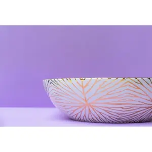 TALIANNA Lily Pad Low Serving Bowl