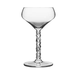 ORREFORS Carat Coupe Glass, Set Of 2 - Clear