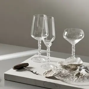 ORREFORS Carat Wine Glass, Set Of 2 - Clear