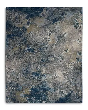 NOURISON HOME Artworks Atw02 Area Rug, 8'6 X 11'6 - Blue/gray