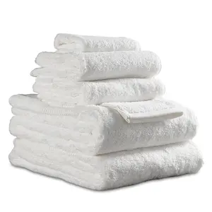 DELILAH HOME Organic Cotton Towels, Set Of 6 - Ivory