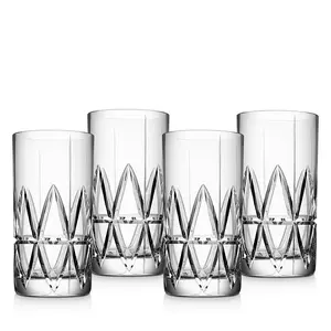 ORREFORS Peak Highball Glass, Set Of 4 - Clear