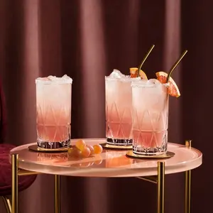 ORREFORS Peak Highball Glass, Set Of 4