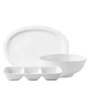 JULISKA Puro 3 Pc Essential Serving Set - Whitewash