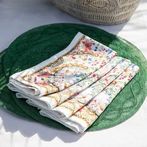 JULISKA Tuileries Garden Placemat - Basil