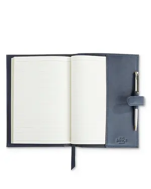 ROYCE NEW YORK Executive Leather Journal - Black