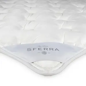 SFERRA Sogni Seasonal Topper, King Exclusive - Snow