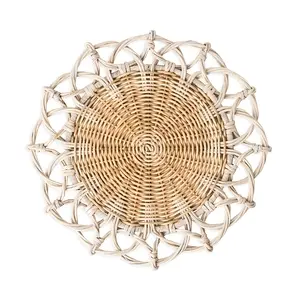 JULISKA Provence Rattan Placemat - Whitewash