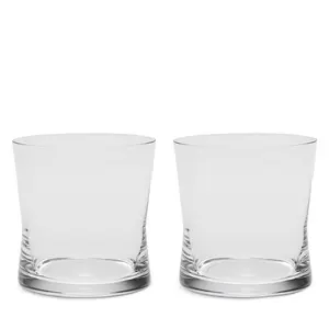 ORREFORS Grace Double Old Fashioned Glass, Set Of 2 - Clear