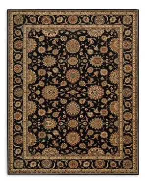 NOURISON HOME Living Treasures Li05 Area Rug, 7'6 X 9'6 - Black
