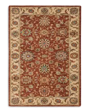 NOURISON HOME Living Treasures Li05 Area Rug, 7'6 X 9'6 - Rust
