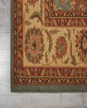 NOURISON HOME Living Treasures Li05 Area Rug, 7'6 X 9'6 - Rust