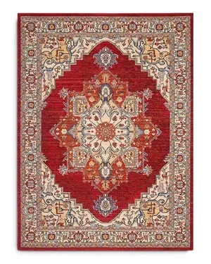 NOURISON HOME Majestic Mst05 Area Rug, 8'6 X 11'6 - Red