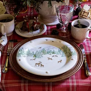 JULISKA Berry & Thread North Pole Dinner Plate